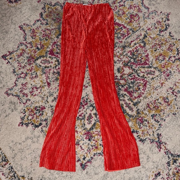Urban Outfitters | Pants & Jumpsuits | Red Velvet Pants | Poshmark